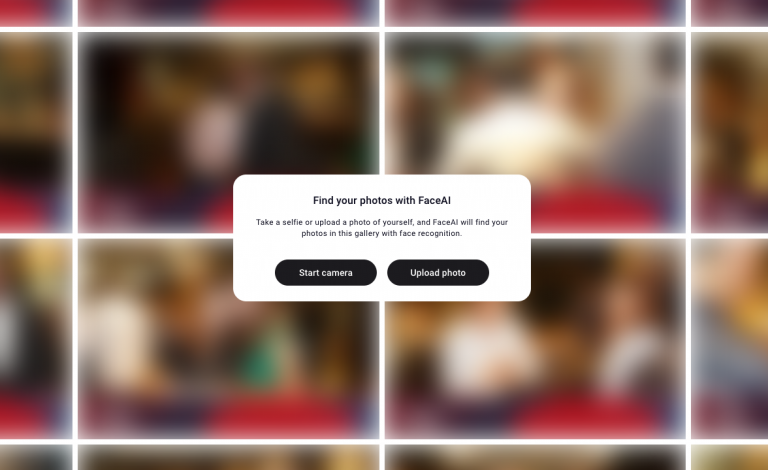 Event Photo Sharing With QR Code and Face Recognition | Honcho